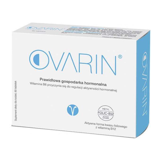 Ovarin, 60 tabletek: ulotka, cena i opinie - Apteka Internetowa Oliwna