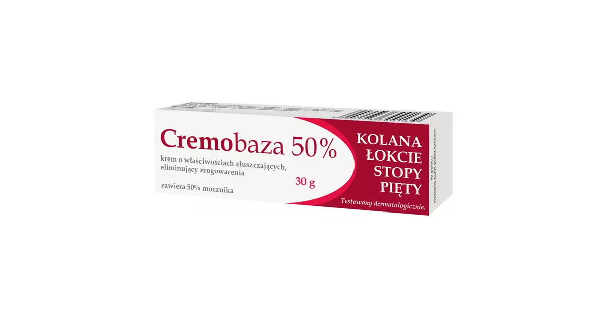 Cremobaza 50%, krem o właściwościach złuszczających eliminujący ...
