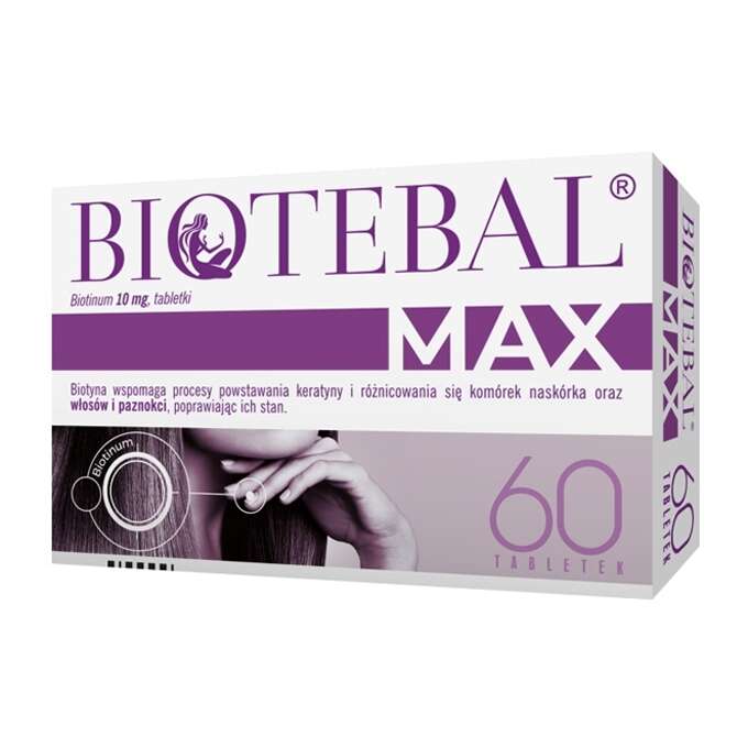 Biotebal Max 10 mg, 60 tabletek: ulotka, cena i opinie - Apteka ...