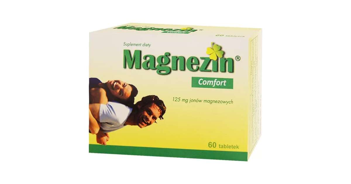 Magnezin Comfort 60 tabletek: ulotka, cena i opinie - Apteka ...