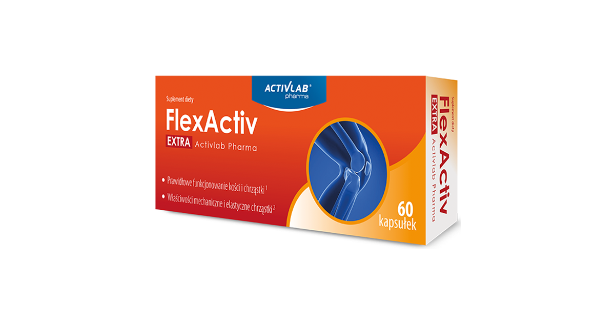 Activlab Pharma FlexActiv Extra, 60 kapsułek: ulotka, cena i opinie ...