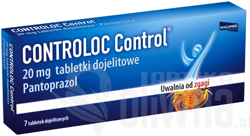 Controloc control 7 tabletek: ulotka, cena i opinie - Apteka ...