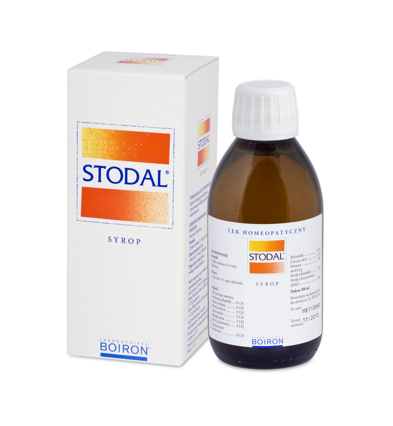 Stodal, syrop na kaszel, 200 ml: ulotka, cena i opinie - Apteka ...