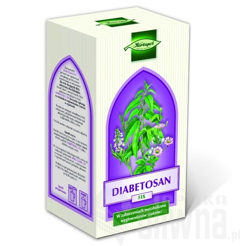Diabetosan fix, 20 saszetek: ulotka, cena i opinie - Apteka Internetowa ...