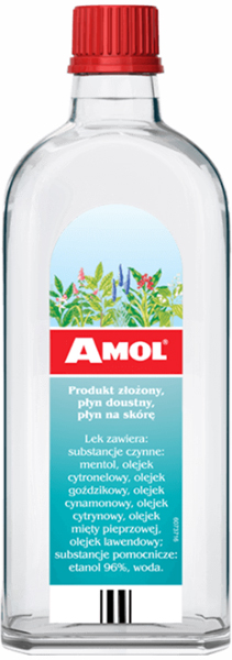 Amol Płyn 150 ml: ulotka, cena i opinie - Apteka Internetowa Oliwna