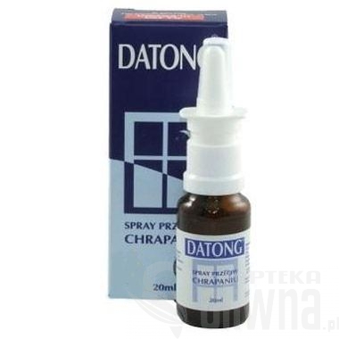 Datong Spray przeciw chrapaniu 20 ml: ulotka, cena i opinie - Apteka ...