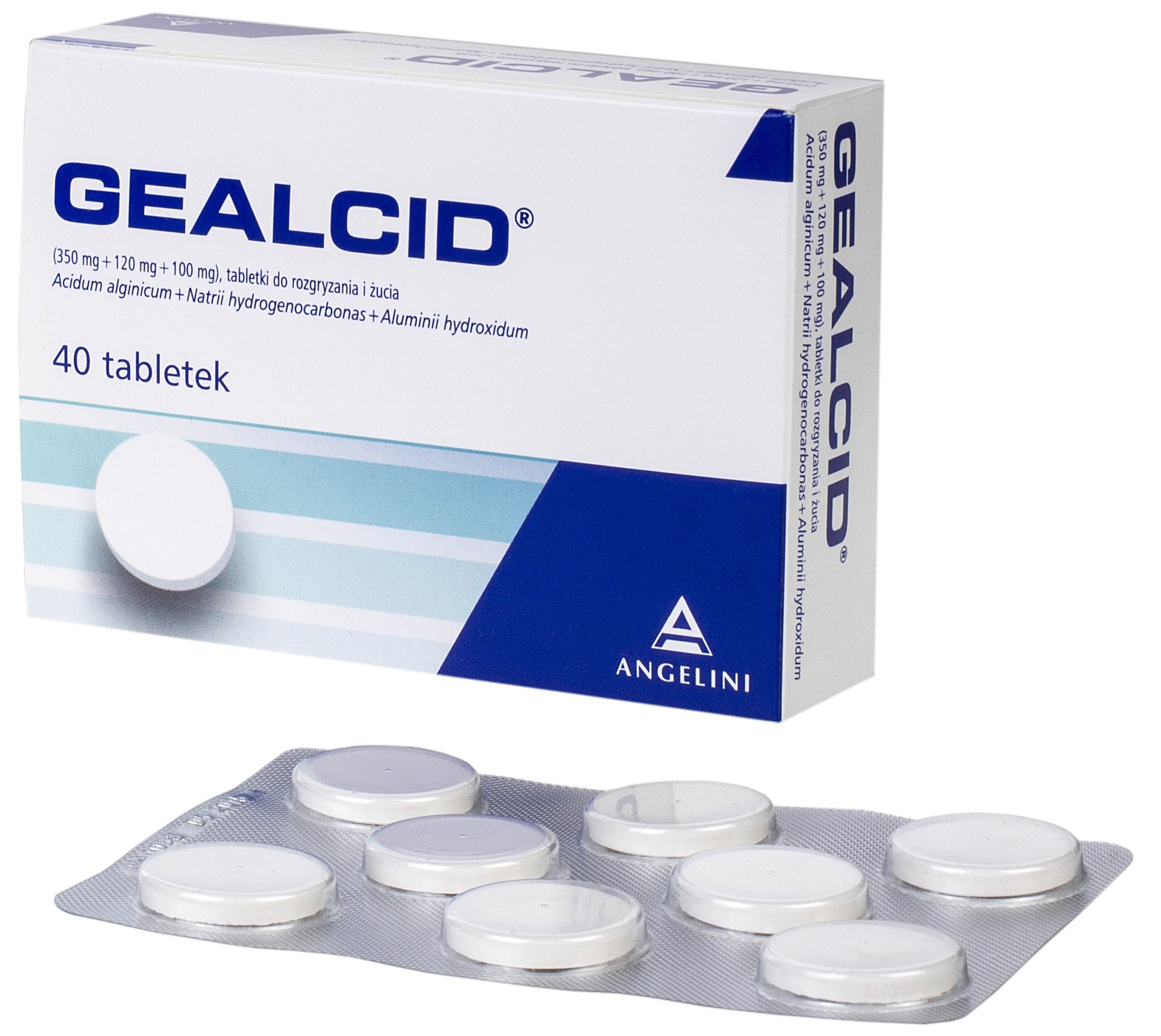 Gealcid 24 tabletki: ulotka, cena i opinie - Apteka Internetowa Oliwna