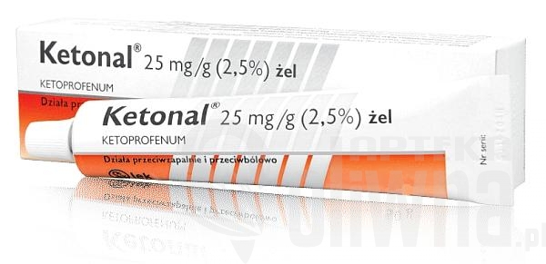 Ketonal żel, 100 g: ulotka, cena i opinie - Apteka Internetowa Oliwna