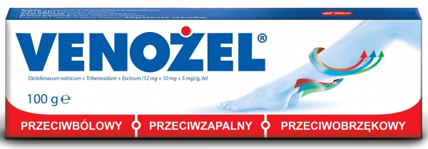 Venożel 100 g: ulotka, cena i opinie - Apteka Internetowa Oliwna