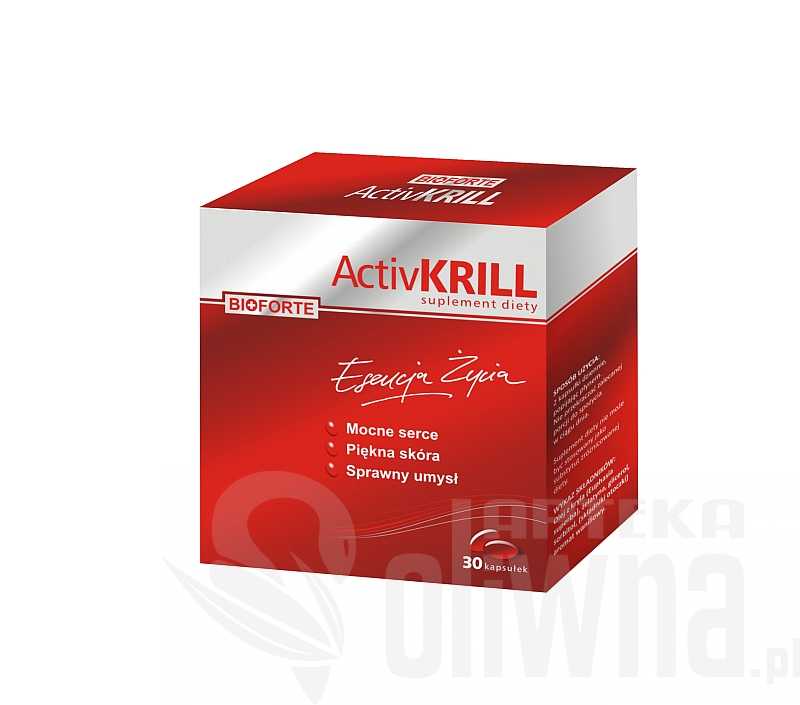 ActivKrill 30 kapsułek: ulotka, cena i opinie - Apteka Internetowa Oliwna
