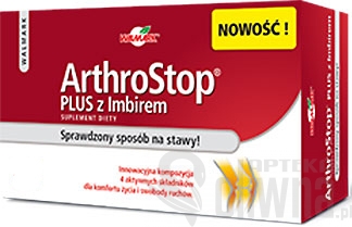 ArthroStop Plus z imbirem 100 tabletek : ulotka, cena i opinie - Apteka ...