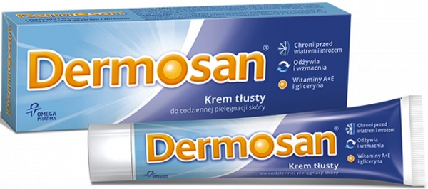 Dermosan Krem tłusty do twarzy i ciała 40g: ulotka, cena i opinie ...