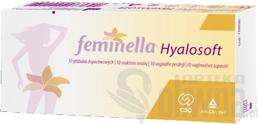 Feminella Hyalosoft globulki dopochwowe 10 sztuk: ulotka, cena i opinie ...