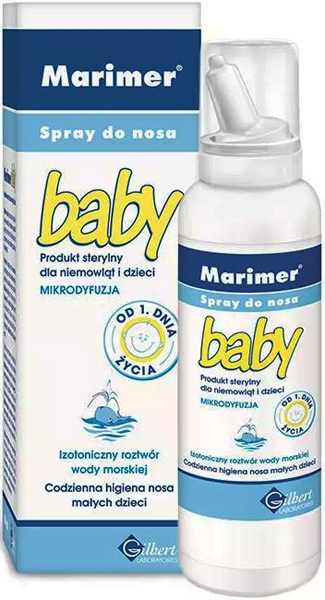 Marimer baby izotoniczny spray do nosa 100ml: ulotka, cena i opinie - Apteka Internetowa Oliwna