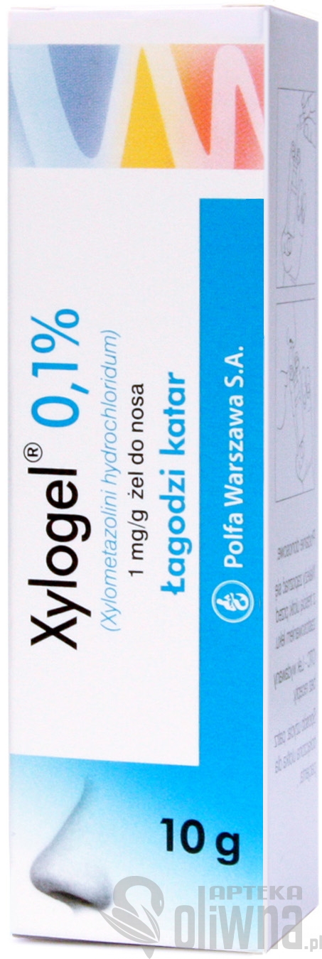 Xylogel 0,1% żel do nosa 10 g