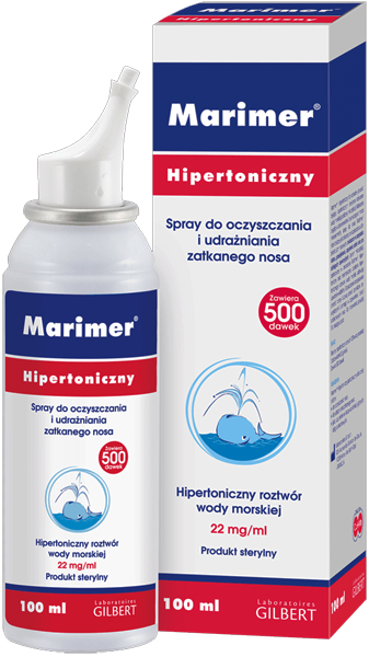 Marimer hipertoniczny spray do nosa 100 ml: ulotka, cena i opinie - Apteka Internetowa Oliwna