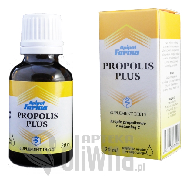 Propolis Plus krople 20 ml Apipol: ulotka, cena i opinie - Apteka ...