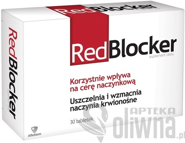 RedBlocker 30 tabletek: ulotka, cena i opinie - Apteka Internetowa Oliwna
