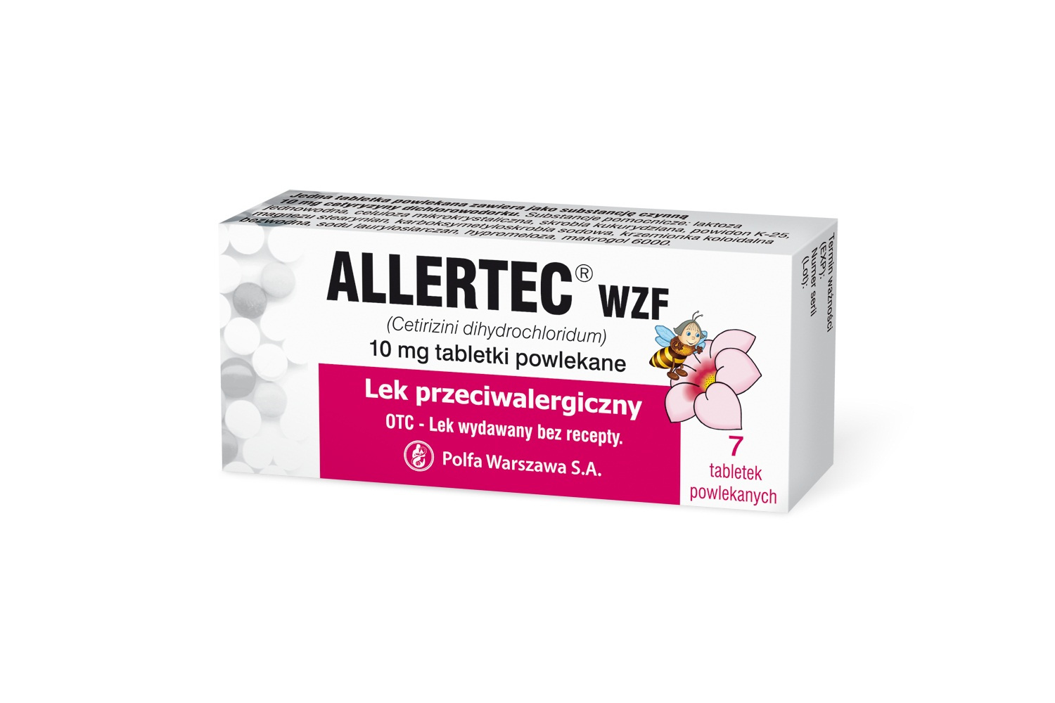 Allertec WZF 7 tabletek