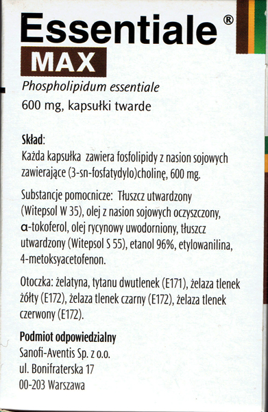 Essentiale MAX 30 - Apteka Oliwna