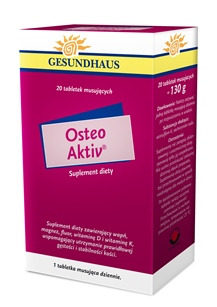 Osteo Activ 20 tabletek musujących: ulotka, cena i opinie - Apteka ...