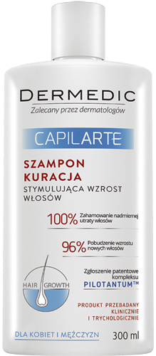 Dermedic Capilarte szampon stymulujący 300ml: ulotka, cena i opinie ...