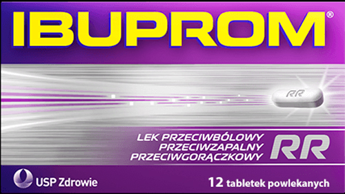 Ibuprom RR 12 tabletek: ulotka, cena i opinie - Apteka Internetowa Oliwna