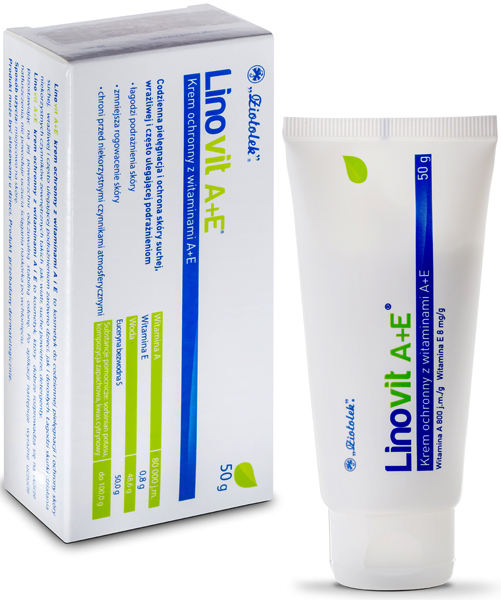 Linovit A+E, krem ochronny 50g: ulotka, cena i opinie - Apteka ...