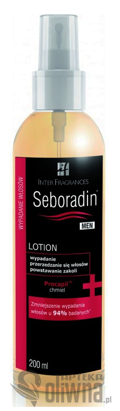 Seboradin men lotion 200 ml: ulotka, cena i opinie - Apteka Internetowa ...