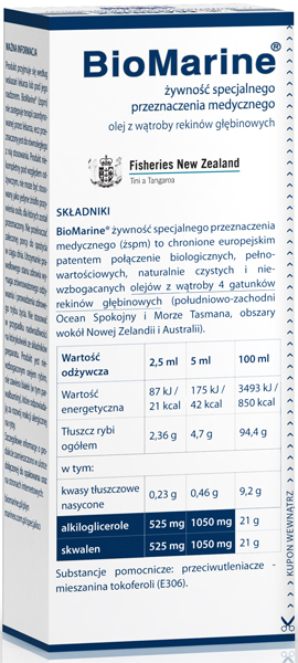 BioMarine, płyn, 100ml: ulotka, cena i opinie - Apteka Internetowa Oliwna