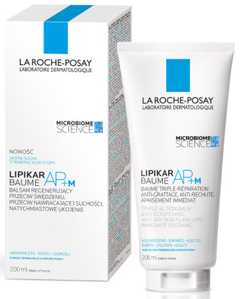 La Roche-Posay, Lipikar Baume AP+M, balsam do ciała, skóra sucha i ...