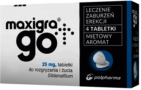 Maxigra Go 25 mg, 4 tabletki: ulotka, cena i opinie - Apteka ...