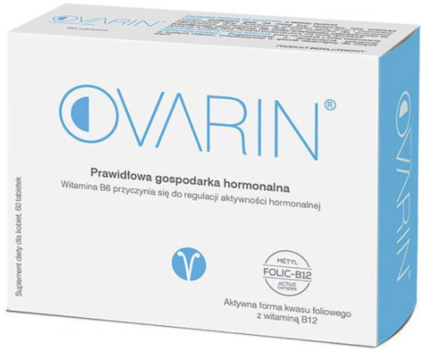 Ovarin, 60 tabletek: ulotka, cena i opinie - Apteka Internetowa Oliwna
