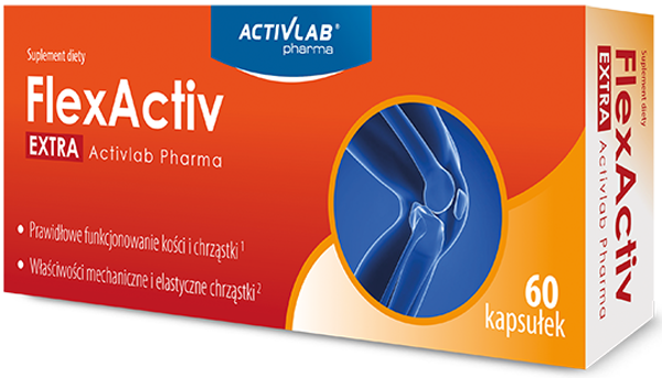 Activlab Pharma FlexActiv Extra, 60 kapsułek: ulotka, cena i opinie ...